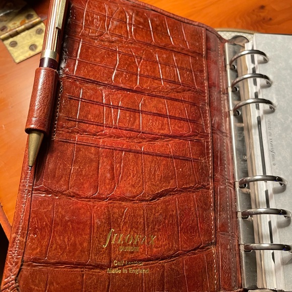 filoFAX | Office | Vintage Dundee Personal Filofax | Poshmark